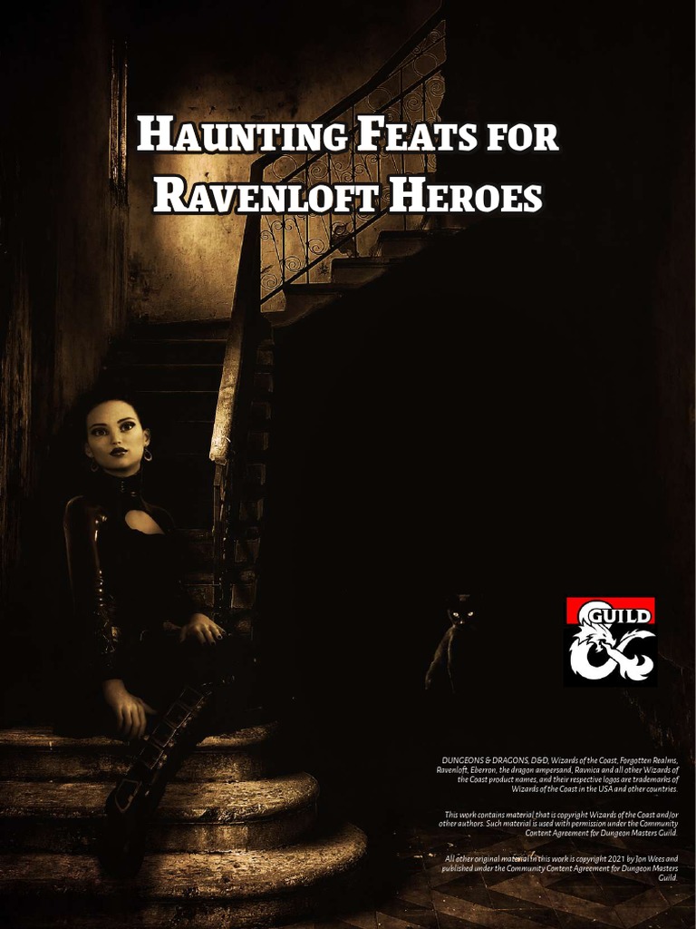 Haunting Feats For Ravenloft Heroes | PDF | Role Playing Games | Gary Gygax Games