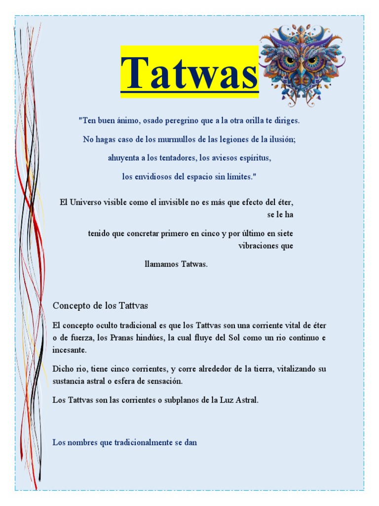 TATTWAS | PDF | Color | Alma