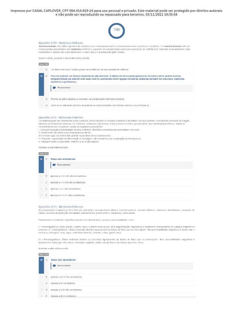 Apol Uninter: Passei Direto | PDF