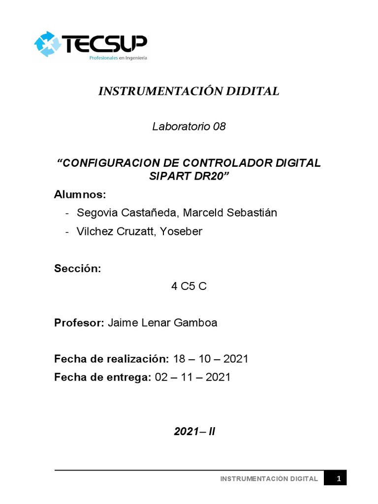 Lab7 8 Intrumentacion Digital | PDF | Resistencia Eléctrica y Conductancia | Laboratorios