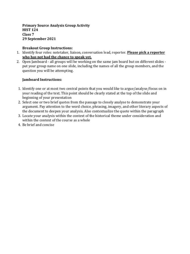 Bartolomé de Las Casas Primary Source Activity | PDF | Spanish ...