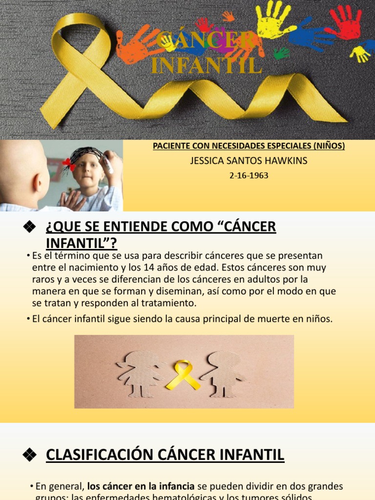 Cáncer Infantil | PDF | Cáncer | Quimioterapia