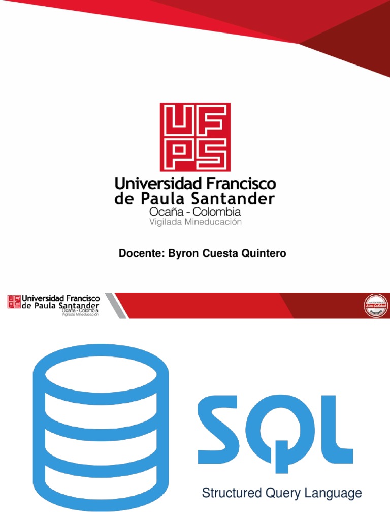 Clase SQL | PDF | Bases de datos | Programación de computadoras