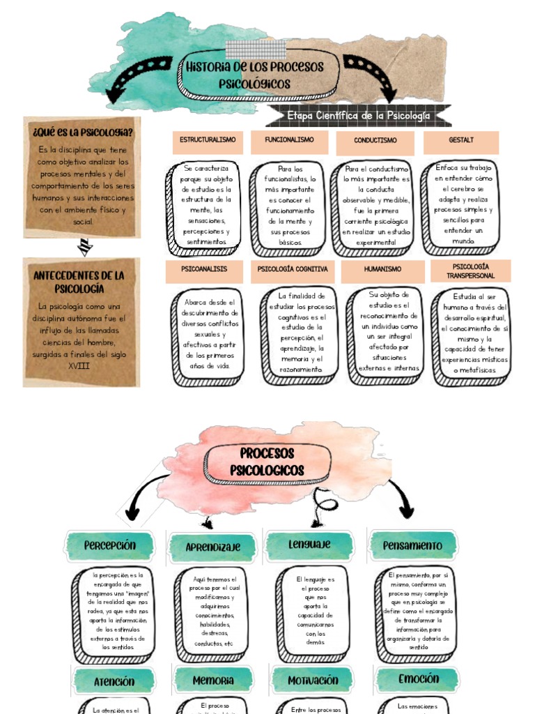 Historia de Los Procesos Psicologicos | PDF | Sicología | Mente