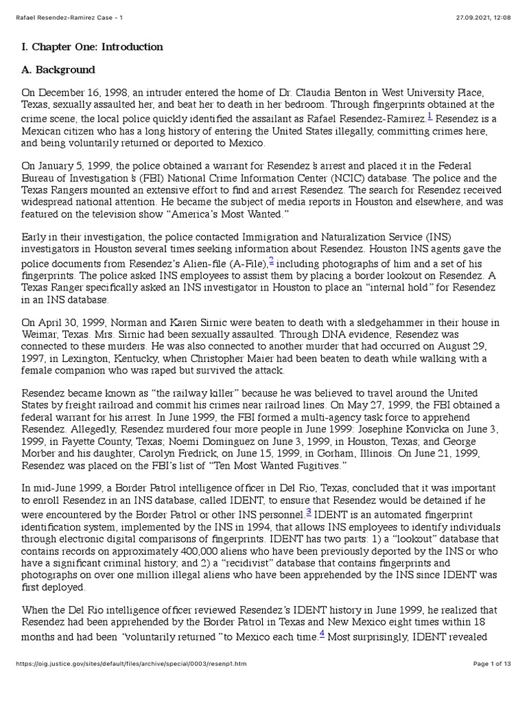 Justice System's Oversight Flaws | PDF | Immigration And Naturalization ...