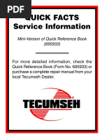 Chart - Carburetor Quick Reference PDF | PDF