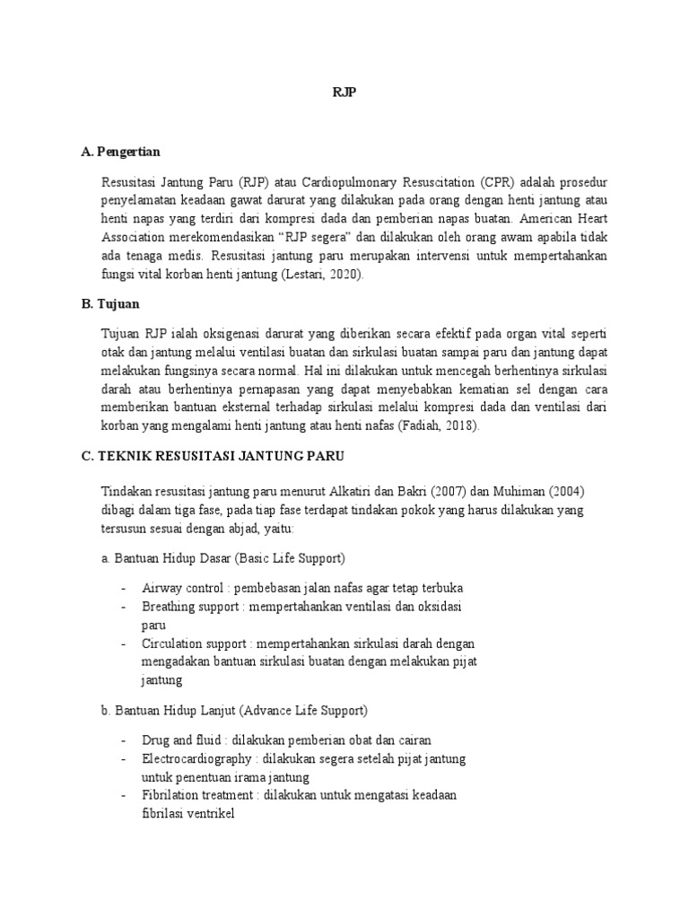 RJP Dan TRIAGE | PDF