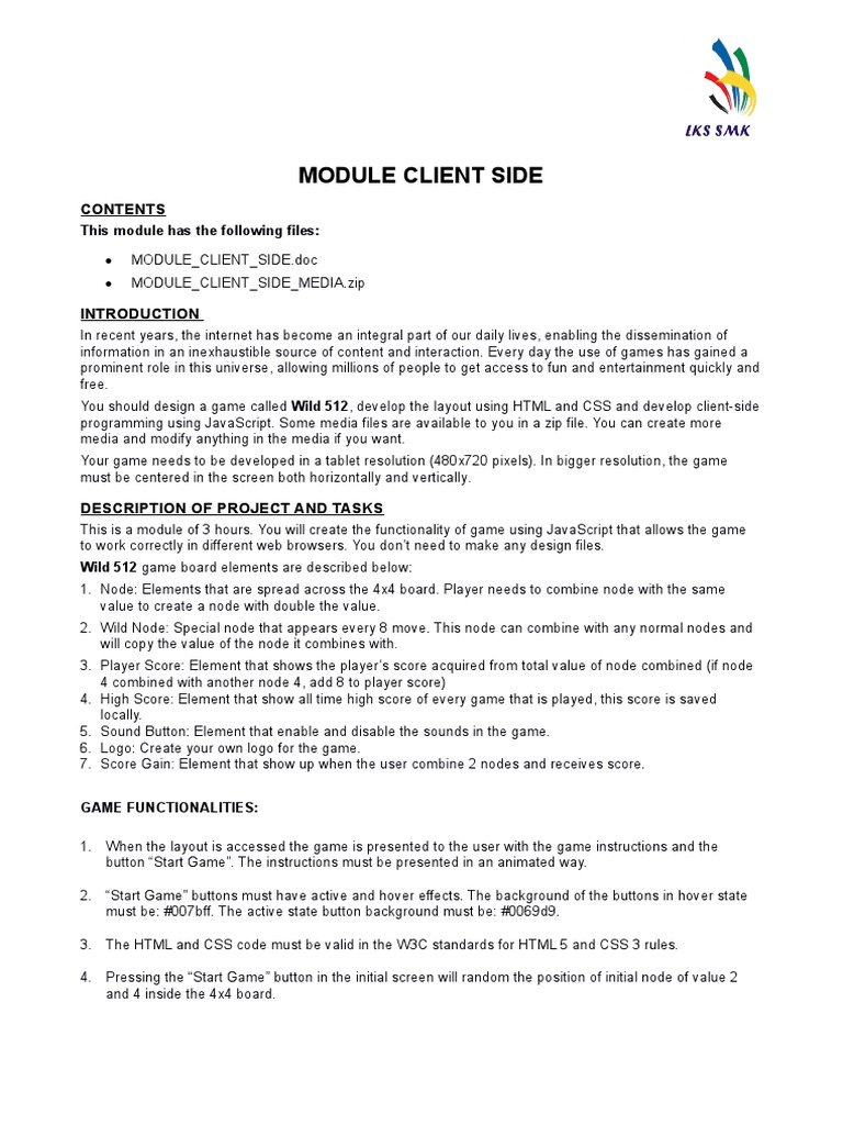 Module Client Side | PDF | Java Script | Html