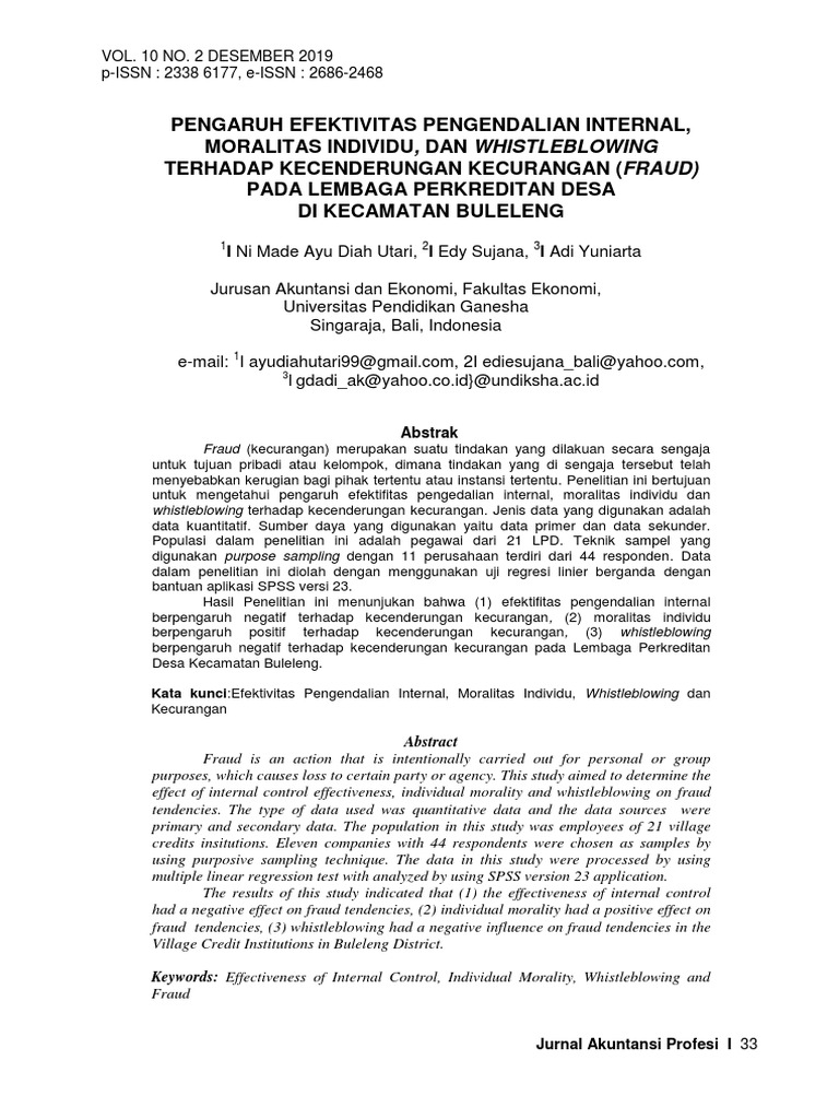 1I Ni Made Ayu Diah Utari, 2I Edy Sujana, 3I Adi Yuniarta 2019 | PDF