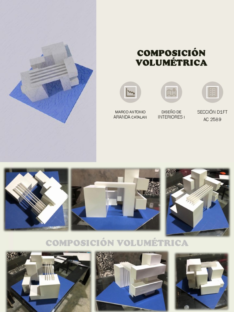 Composicion Volumetrica - Marco Aranda Catalan | PDF