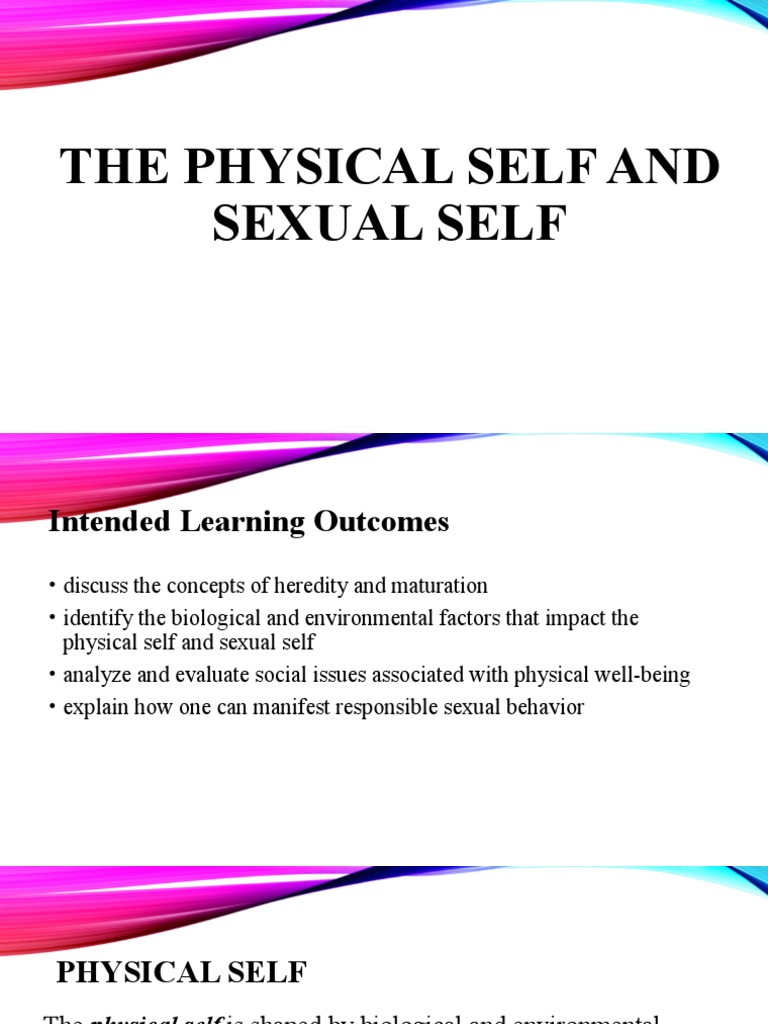 Understanding the Physical Self and Developing a Responsible Sexual Identity | PDF | Gene | Genotype