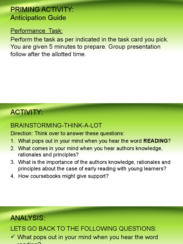 Early Reading Strategies Guide | PDF | Learning | Knowledge