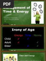 Energy Conservation and Work Simplification Handout | PDF
