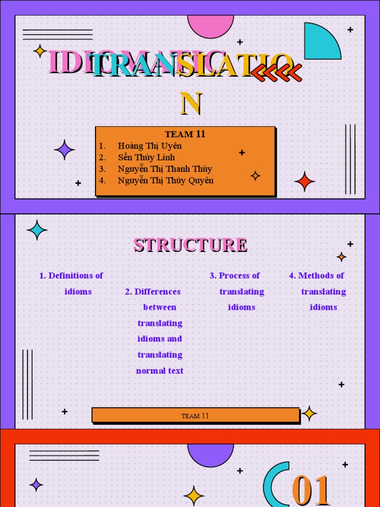 Translating Idioms: Methods and Examples | PDF | Idiom | Translations
