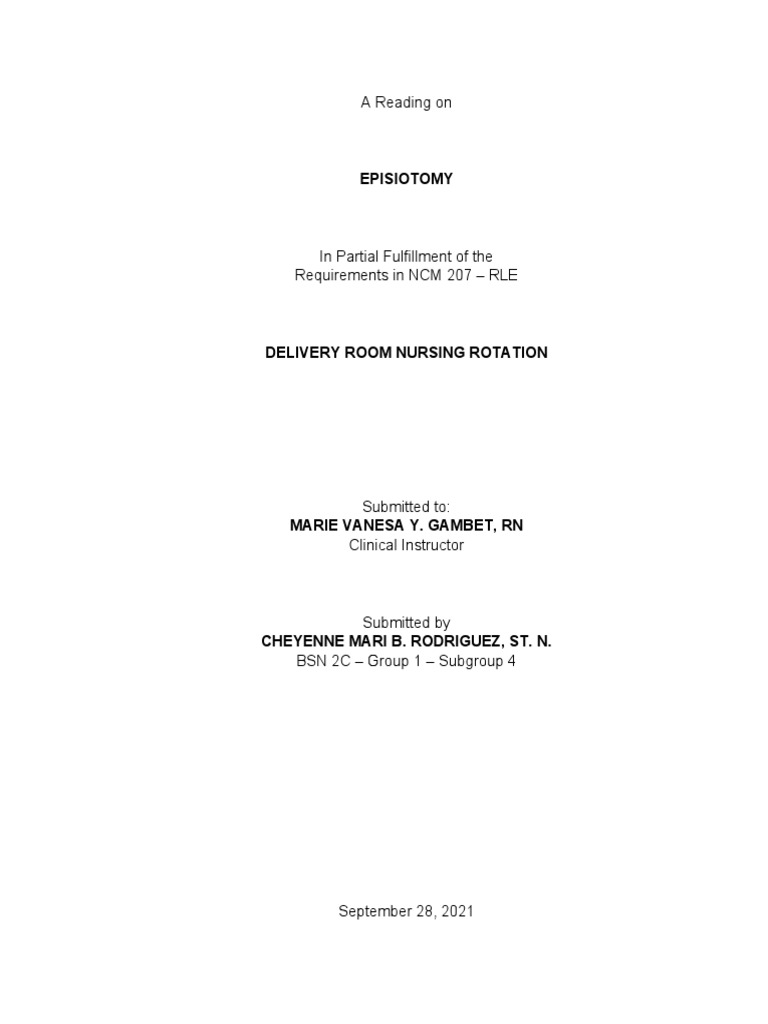 Journal Reading DELIVERY ROOM | PDF | Childbirth | Nursing