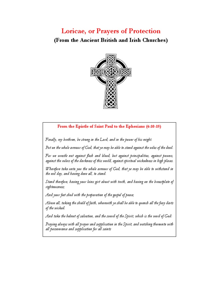 Prayers of Protection: Loricae Insights | PDF | Foreign Language ...