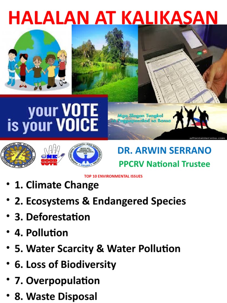 Halalan at Kalikasan | PDF | Climate Change | Environment