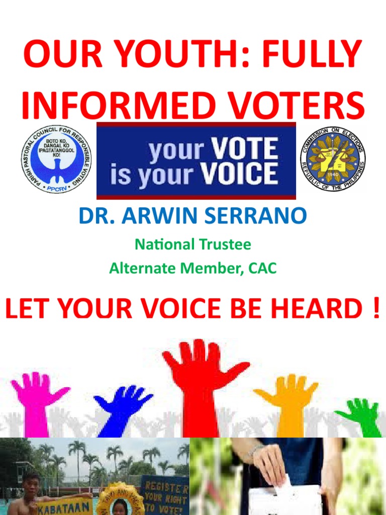 Our Informed Voters - The Youth2 | PDF | Voting | Electoral Fraud