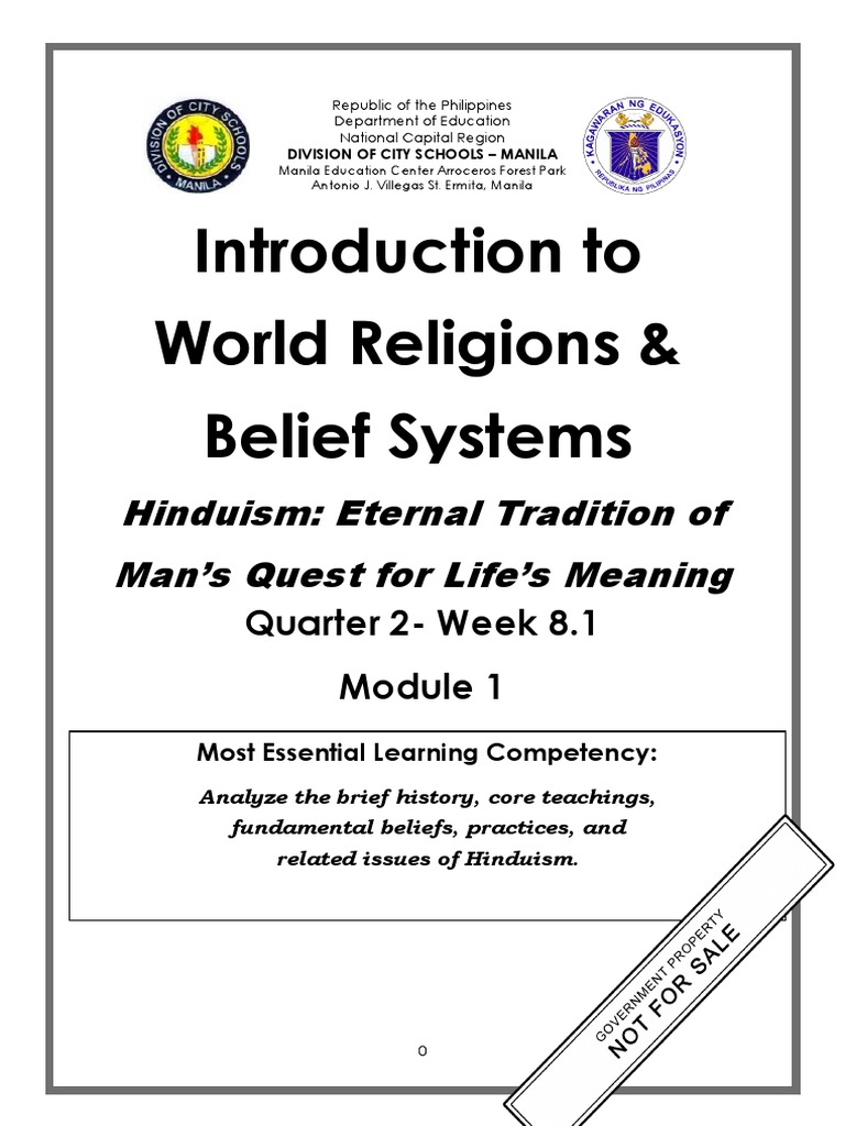 Introduction To World Religions & Belief Systems: Hinduism: Eternal ...