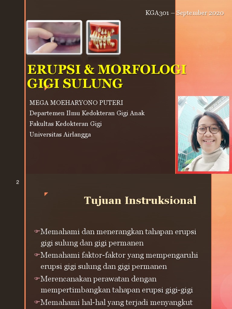 Morfologi Erupsi Gigi Sulung | PDF
