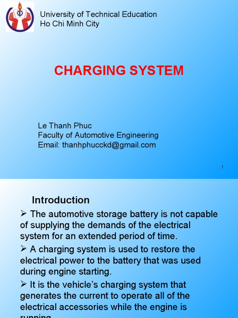 Chapter 4 - Charging System | PDF | Electric Generator | Alternating ...
