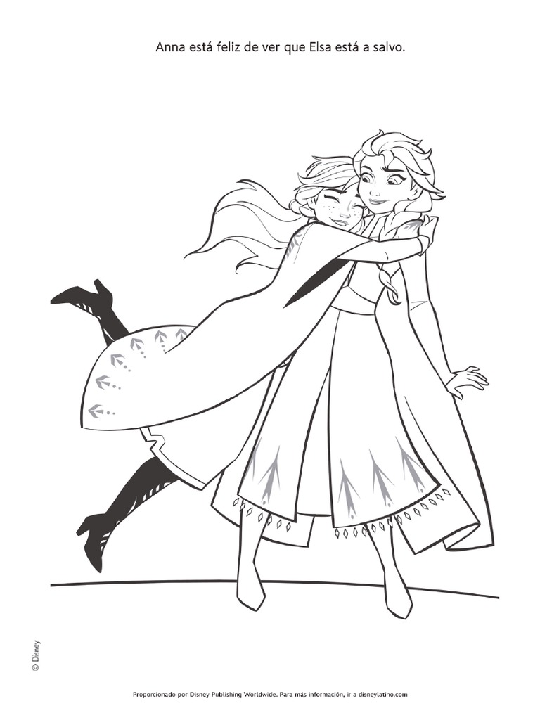 16 Actividades Frozen 2 para Colorear | PDF
