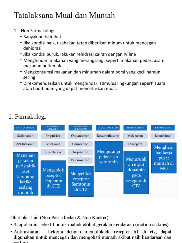 Tatalaksana Mual Dan Muntah | PDF