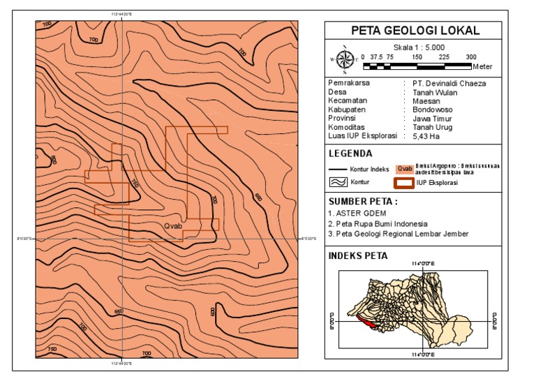 Muhammad Reynaldi - Kelompok 5 - Tanah Urug - Peta Geologi Lokal Hasil Penyelidikan Dan ...