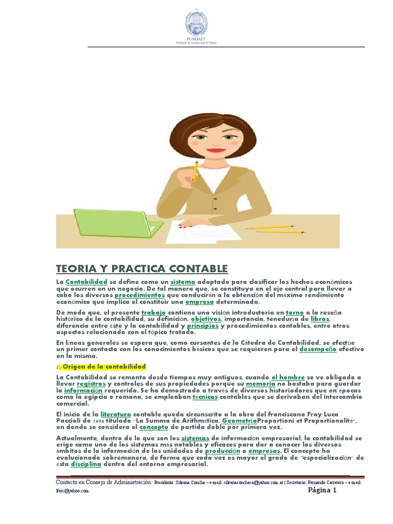 Teoria y Practica Contable | PDF | Contabilidad | Auditoría