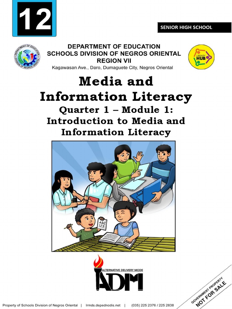 Grade 12 - MIL - Q1 - Week1 Final | PDF | Mass Media | Communication