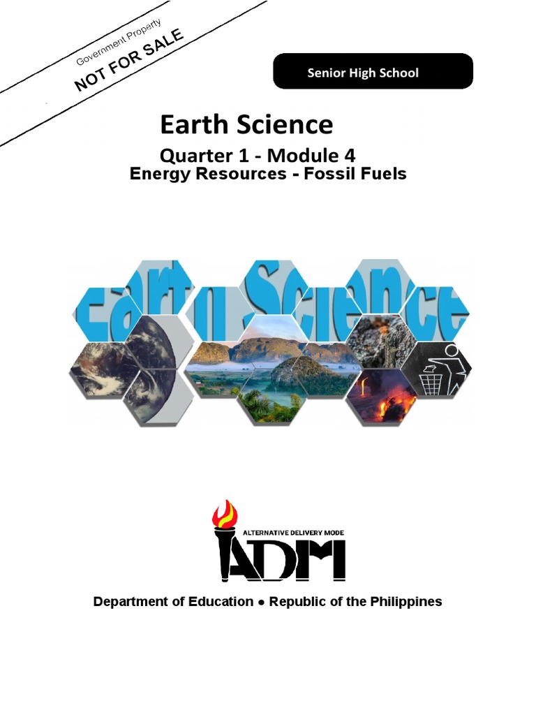 EarthScience Q1 Mod4 EnergyResources v5 | PDF | Petroleum | Fuels