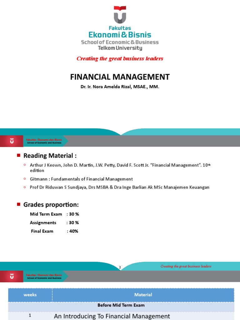 An Introduction To Financial Management | PDF | Initial Public Offering ...