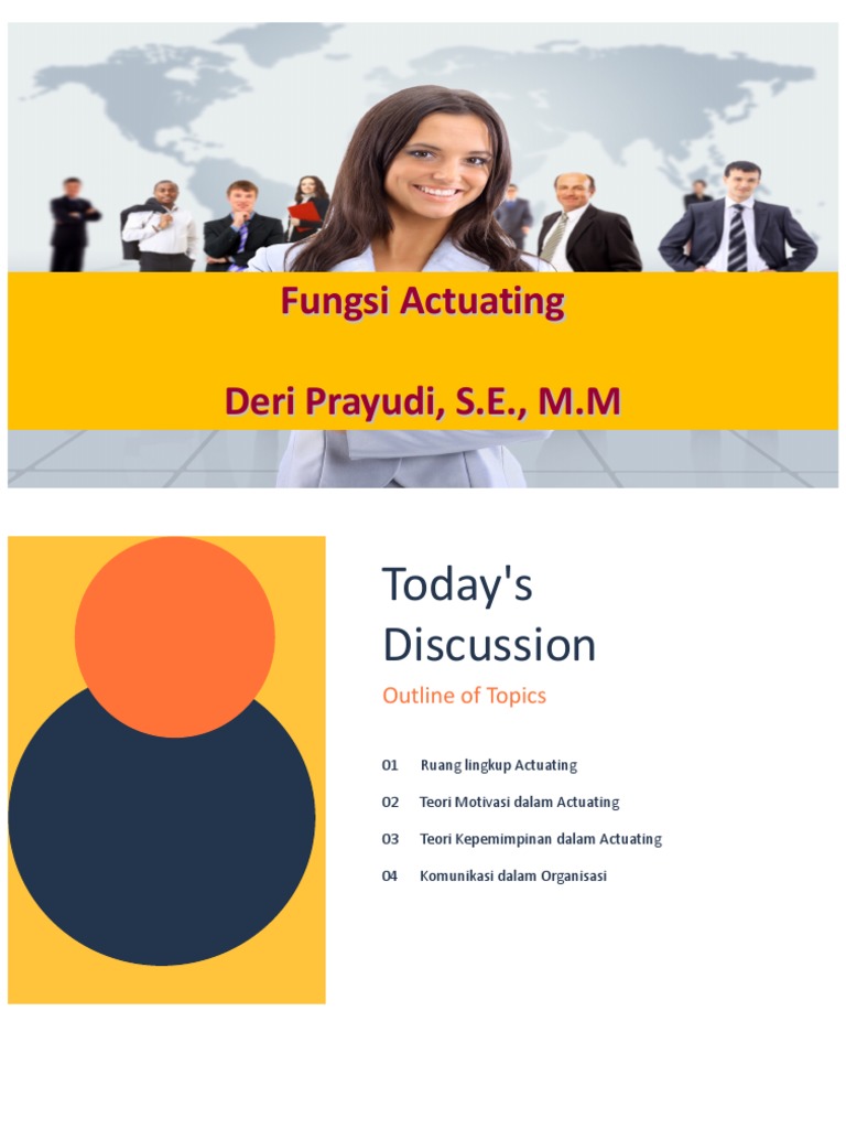 Fungsi Actuating (Pengarahan) | PDF | Pengembangan Diri