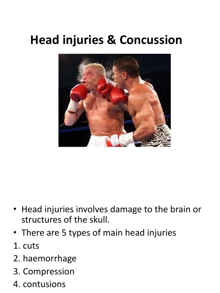 First Aid for Head Injuries and Concussions: An Overview of Assessment ...