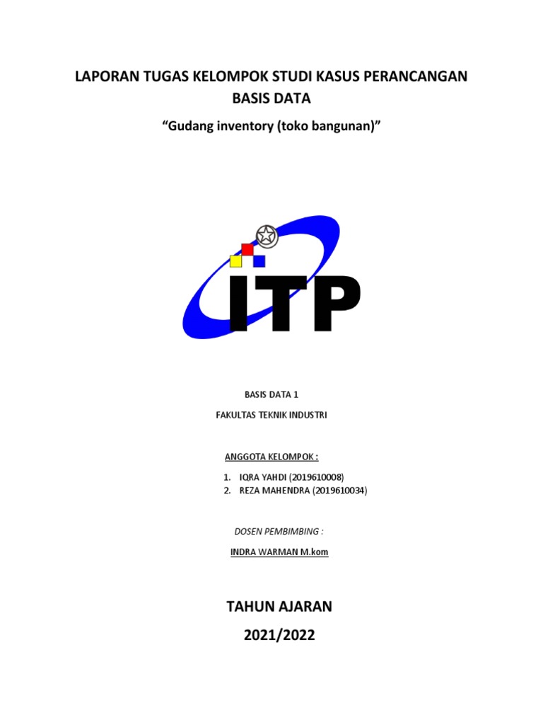 Studi Kasus Basis Data Gudang Inventory | PDF | Komputer