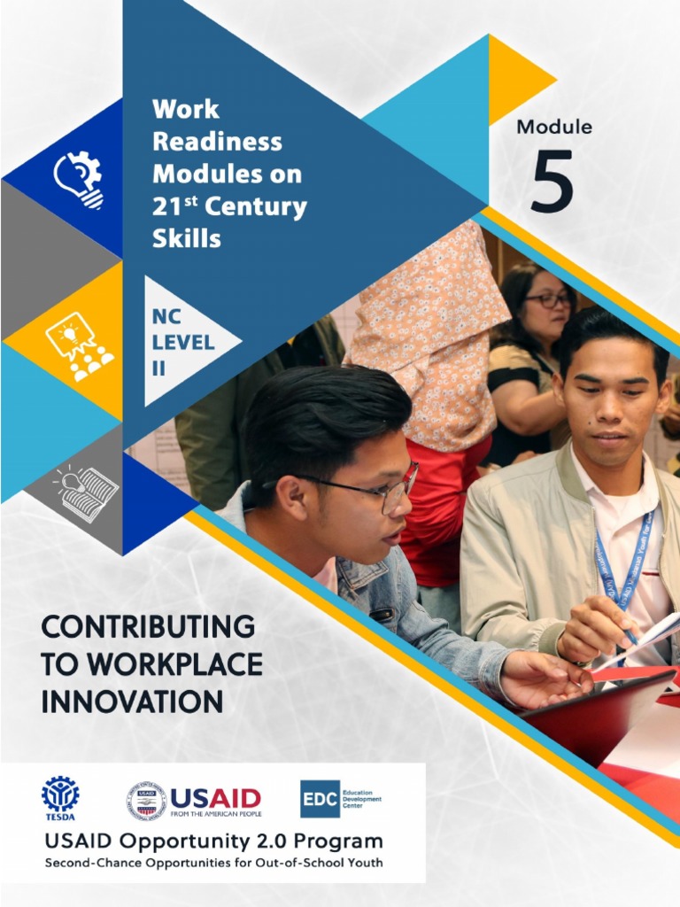 Module 5 - NC II - Contributing To Workplace Innovation ...