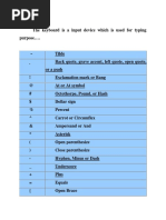 Typing Keyboard Lmg-Arun | PDF | Text | Writing Implements