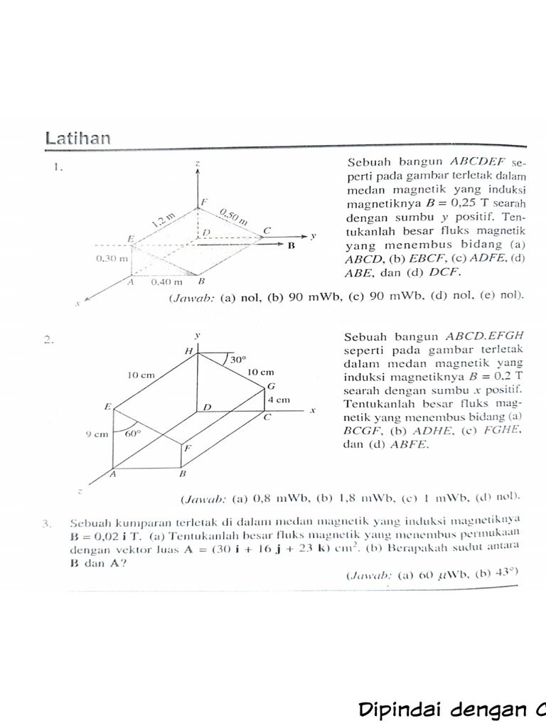 Lat 1 KD 3.4 Induksi Elektromagnetik | PDF