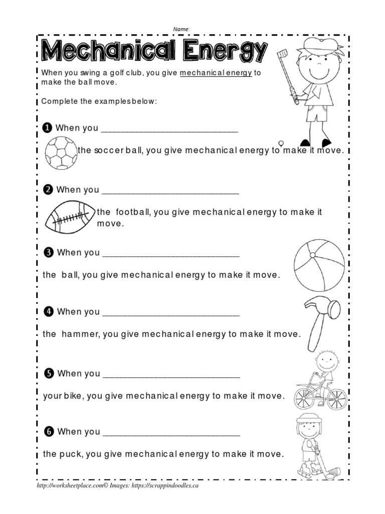 Mechanical Energy | PDF