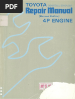 Toyota Forklift Engine 1dz II Model Service Repair Manual | PDF