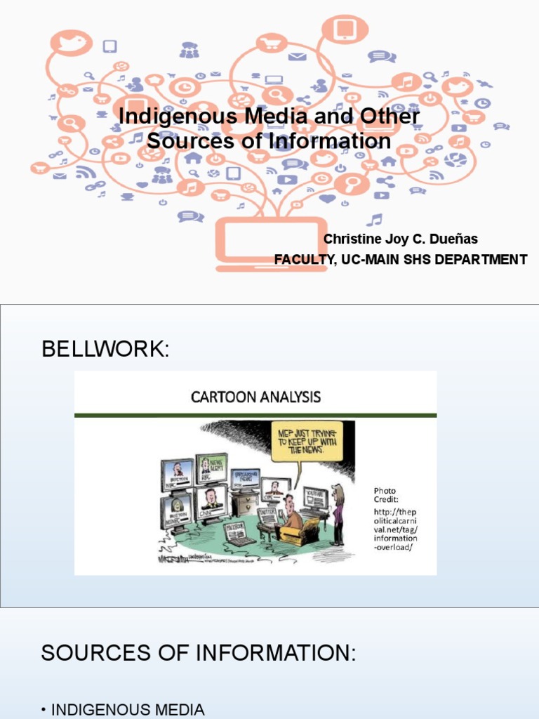 Lesson 2 Part 2 Indigenous Sources of Info | PDF