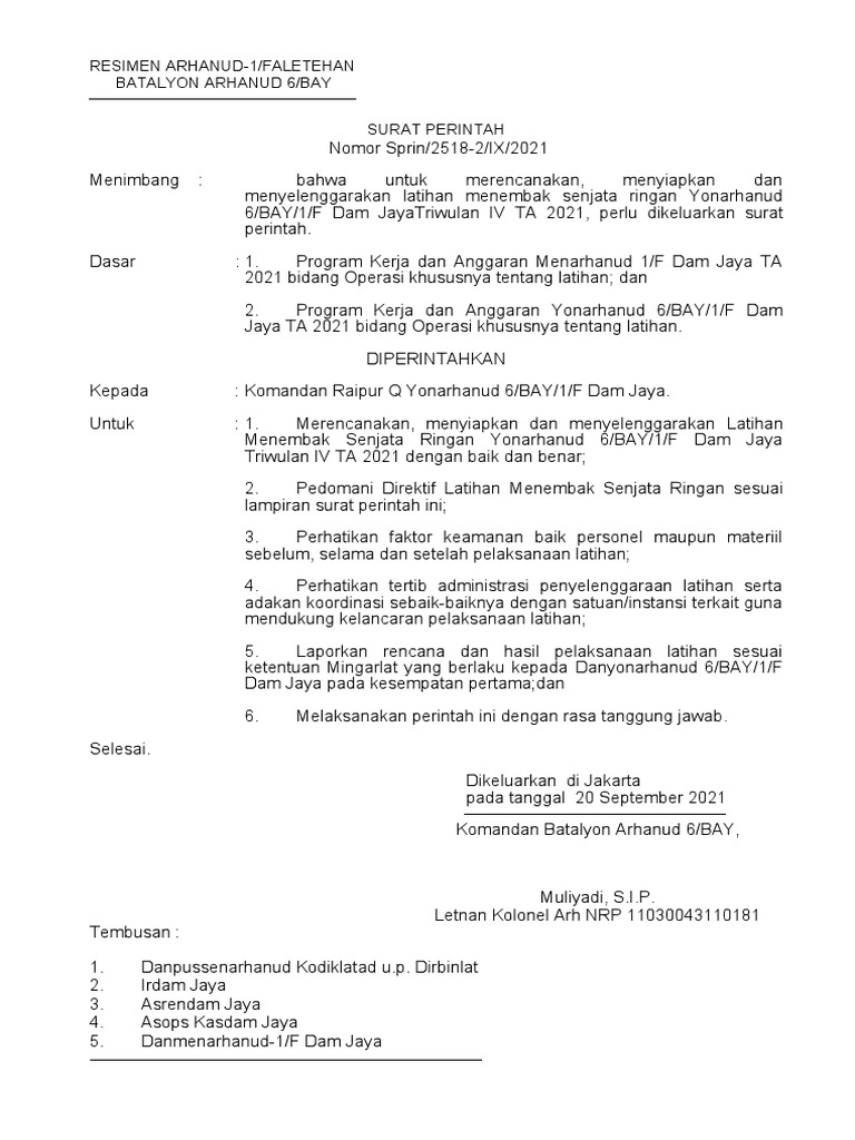 SP & Tif Latbak Jatri TW IV Ta 2021 | PDF
