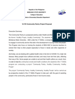 Project Proposal (Feeding Program) | PDF | Malnutrition | Health Sciences