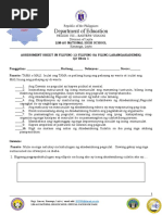 Esp 6 Quarter 1 Performance Task | PDF
