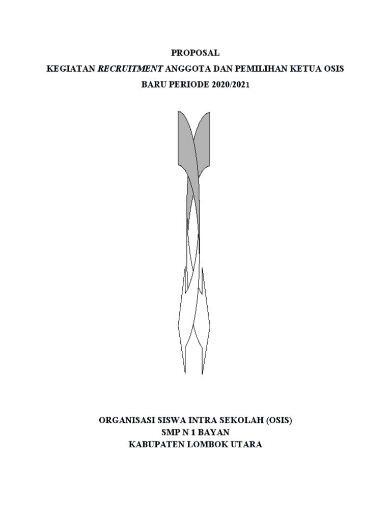Proposal Kegiatan Pelantikan OSIS | PDF