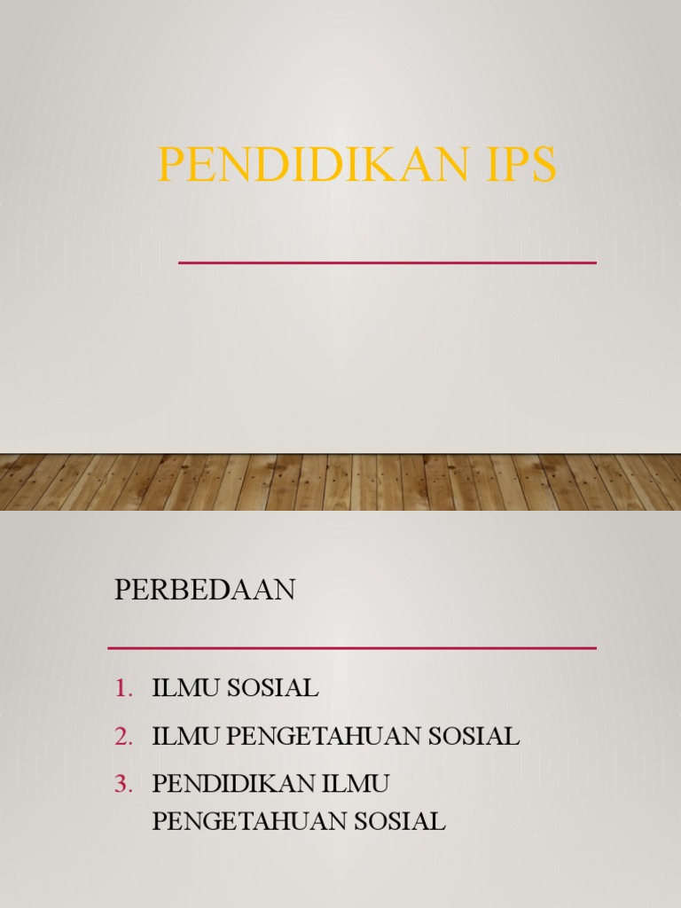 Perbedaan dan Persamaan IPS dan Ilmu Sosial | PDF | Ilmu Sosial | Sains ...