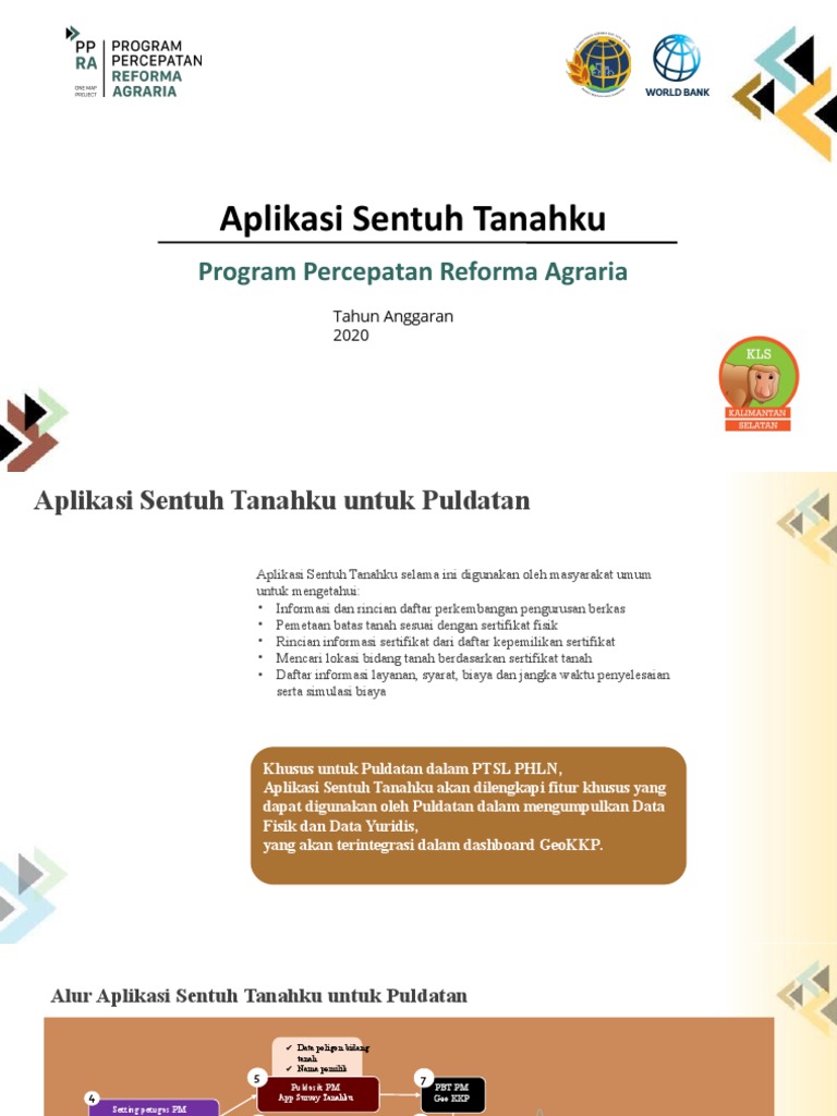Aplikasi Sentuh Tanahku | PDF