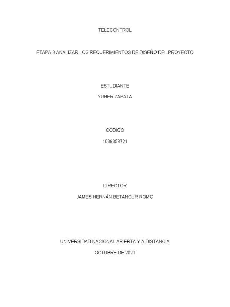 Etapa 3 Telecontrol | PDF | Interfaces gráficas de usuario | Scada