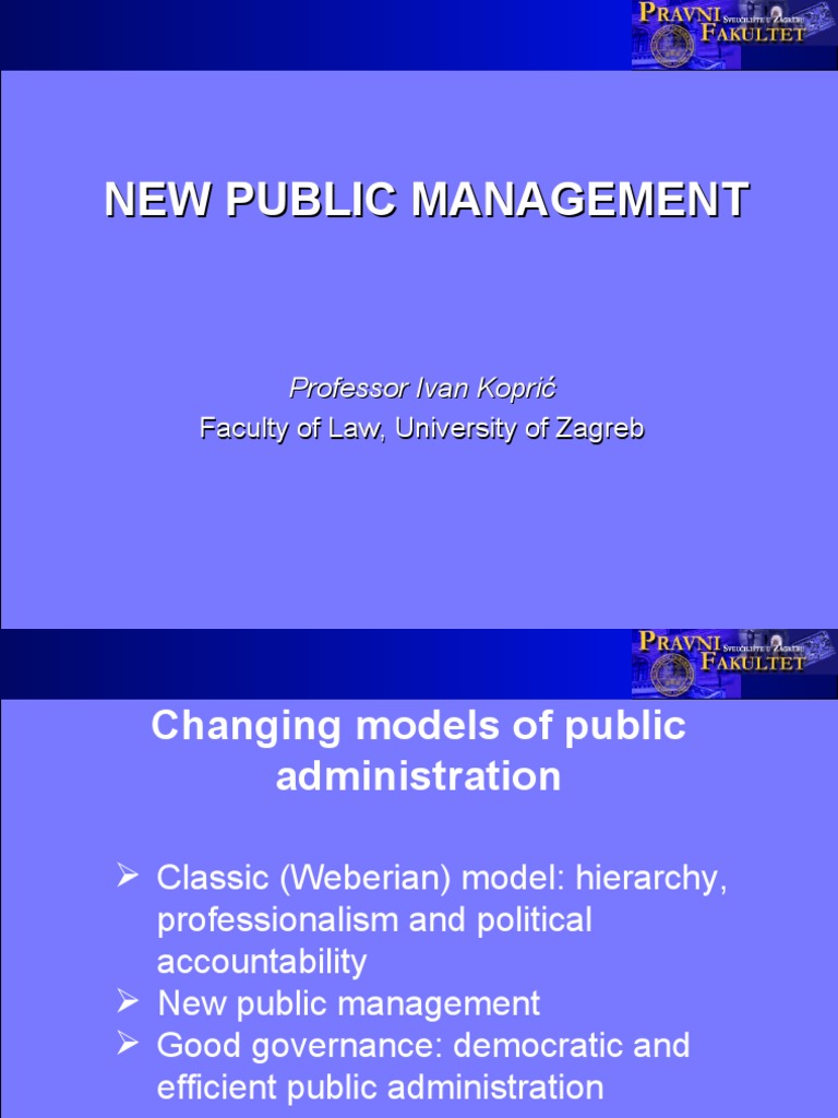 New Public Management | PDF