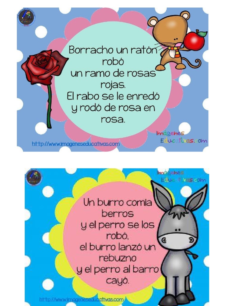 Trabalenguas Con R | PDF